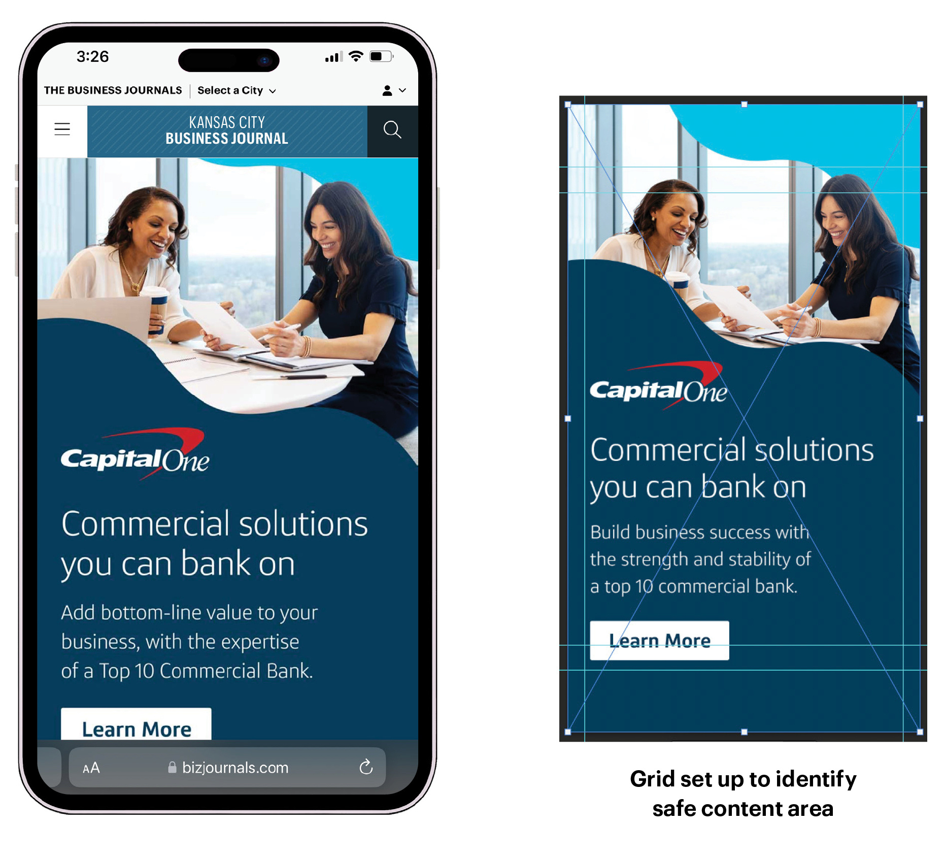 Mobile Interscroller | Digital Specs | The Business Journals